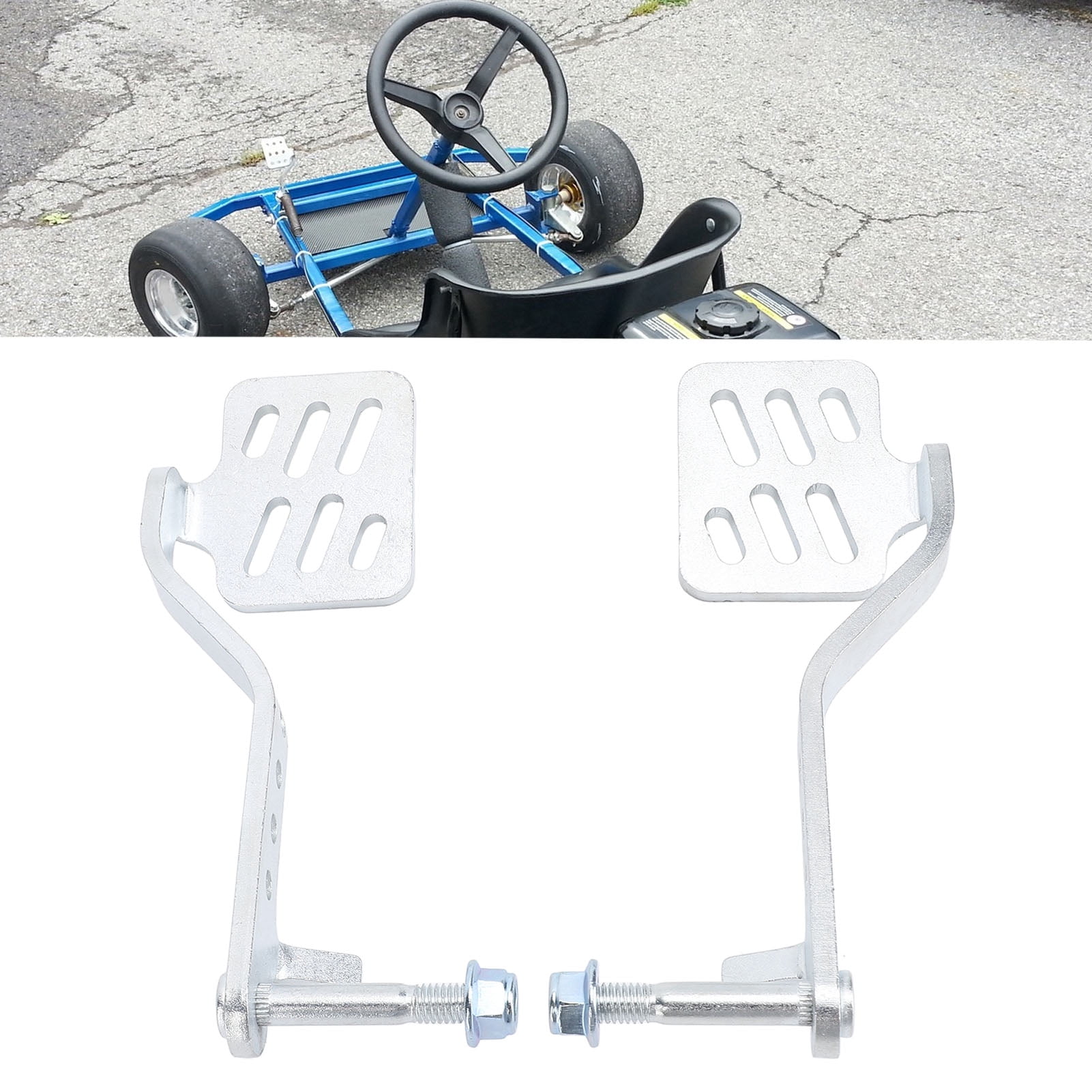 GO KART PEDALS SET, GO KART BROWN ALTOS DEL PEDAL DEL PEDAL MEJORADO ...