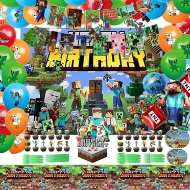 Minecraft Birthday Fringe Door Curtain, 5.25ft x 2.5ft - Walmart.com
