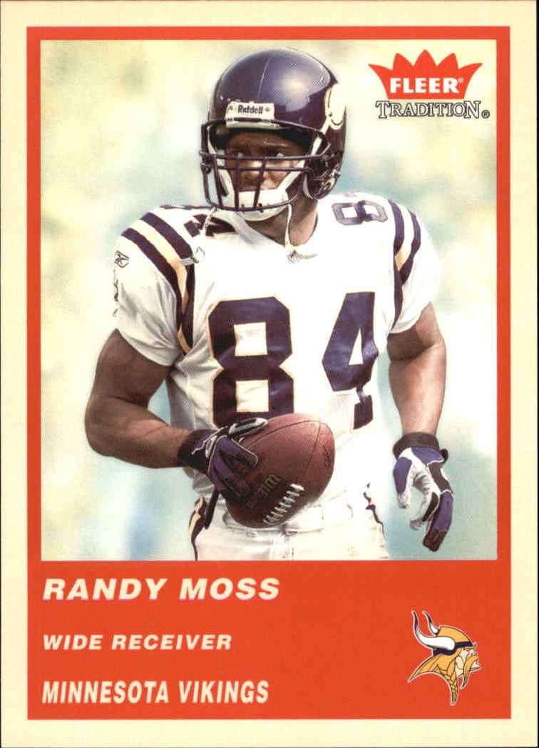 2004 Fleer Tradition #79 Randy Moss NFL Football Trading Card - Walmart.com