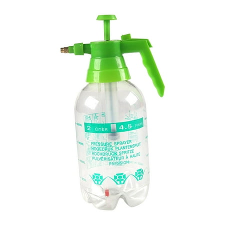 Hand Pressure Pump Sprayer Portable 2L Multi Use Spray Bottle Garden ...