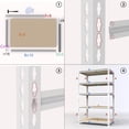 5-Tier Household Storage Shelving Unit - 72 Inches Tall, Adjustable ...