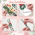 1 Set 12Pcs Plastic Rub on Transfer Stickers Waterproof Cup Wrap ...
