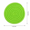 4.33 Inch Drink Coasters Set of 4, Large Fabric Cotton Coasters, Cute ...