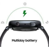 Restored 44mm Samsung Galaxy Watch Active 2 Aqua Black (Refurbished ...