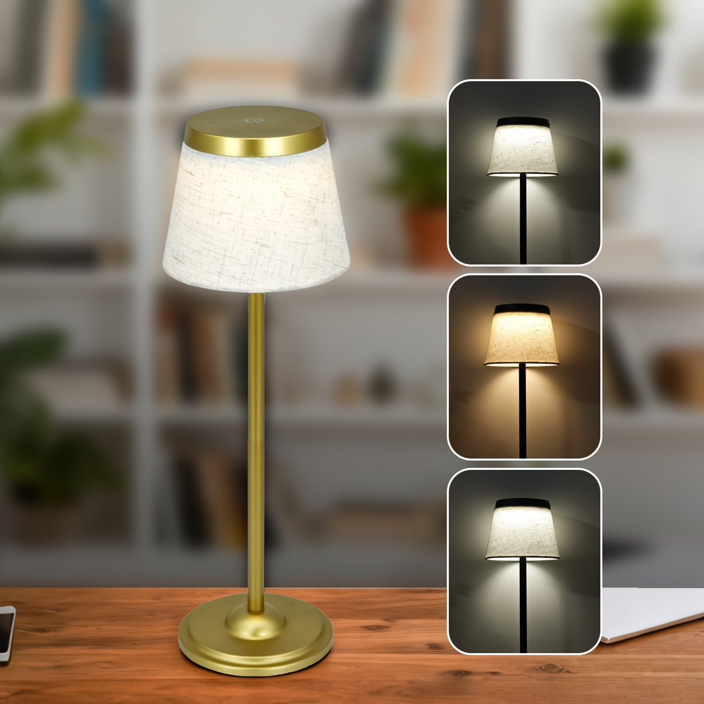 Click here for Unbranded Usb Rechargeable Led Table Lamp With Ste... prices