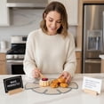 Agiufgs Silicone Baking Mat Fiberglass, Non-Stick for Effortless ...