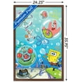 Nickelodeon Spongebob - Bubbles Wall Poster, 22.375" x 34", Framed ...