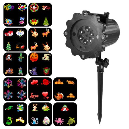 Projection Light Animated Led Projector Remote Control Light Christmas ...