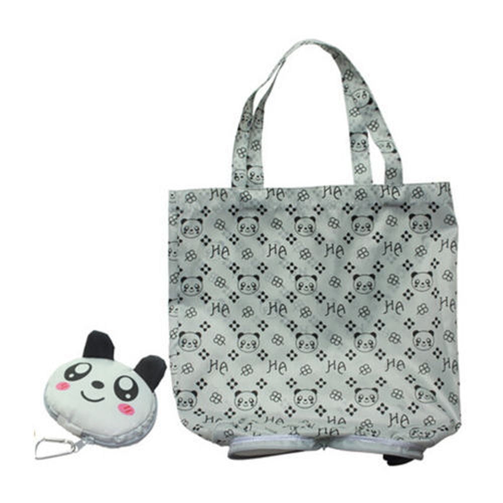 Reusable Portable Pig Panda Frog Bear Foldable Shopping Tote Storage ...