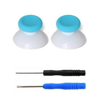 2 PCS 3D Analog Thumb Sticks Grip Joystick Cap ThumbSticks Cover for ...