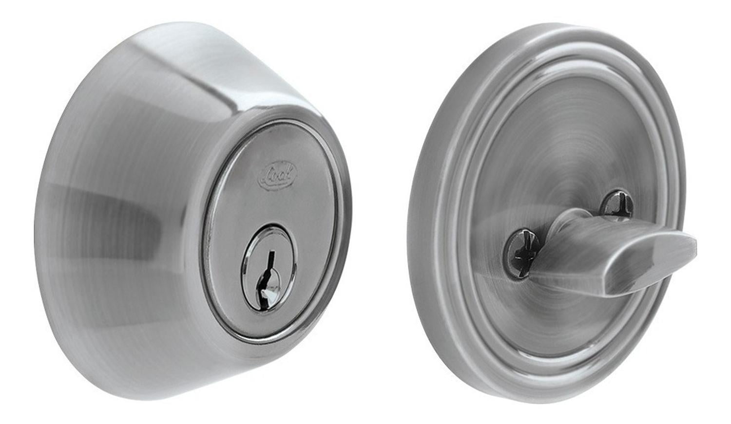 Cerrojo Tubular Doble Acabado Acero Inoxidable 12ce Lock Lock 12CE ...