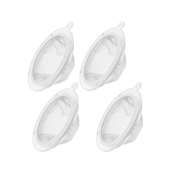 Symkmb 4Pcs 200 Mesh Food Filter Strainer Sieve Fine Mesh Nylon Mesh ...