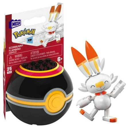 MEGA BLOCKS Scorbunny Pokemon Black Ball - Walmart.ca