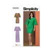 Simplicity Sewing Pattern 9835 - Misses' Dress and Pinafore Apron In ...