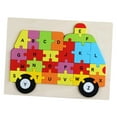 Abc Animal Puzzle Cartoon Abc Puzzles Block Toy Fine Motor Skill ...