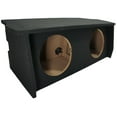 2007-UP Jeep Wrangler 2 Door Dual 12" Enclosure Harmony HA-R124 Sub Box ...