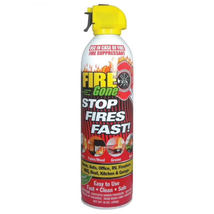 Cutting Edge Products Fire Gone Fire Extinguisher 16 oz. - Walmart.com