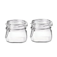 Bormioli Rocco - SYNCHKG122276 Fido Clear Glass Jar with 85 mm Gasket,1 ...