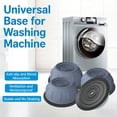 4pcs Washing Machine Feet Adjustable Height Washing Machine Foot Pad ...