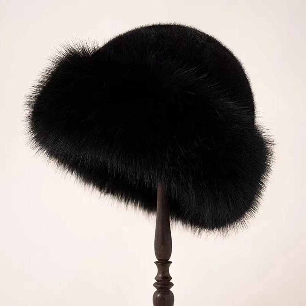 Click here for Unbranded New Fluffy Fur Bucket Hat For Women Plus... prices
