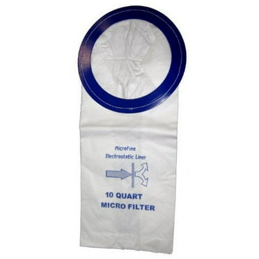 Rubbermaid Commercial Vacuum Bags, Disposable, For Rubbermaid ...