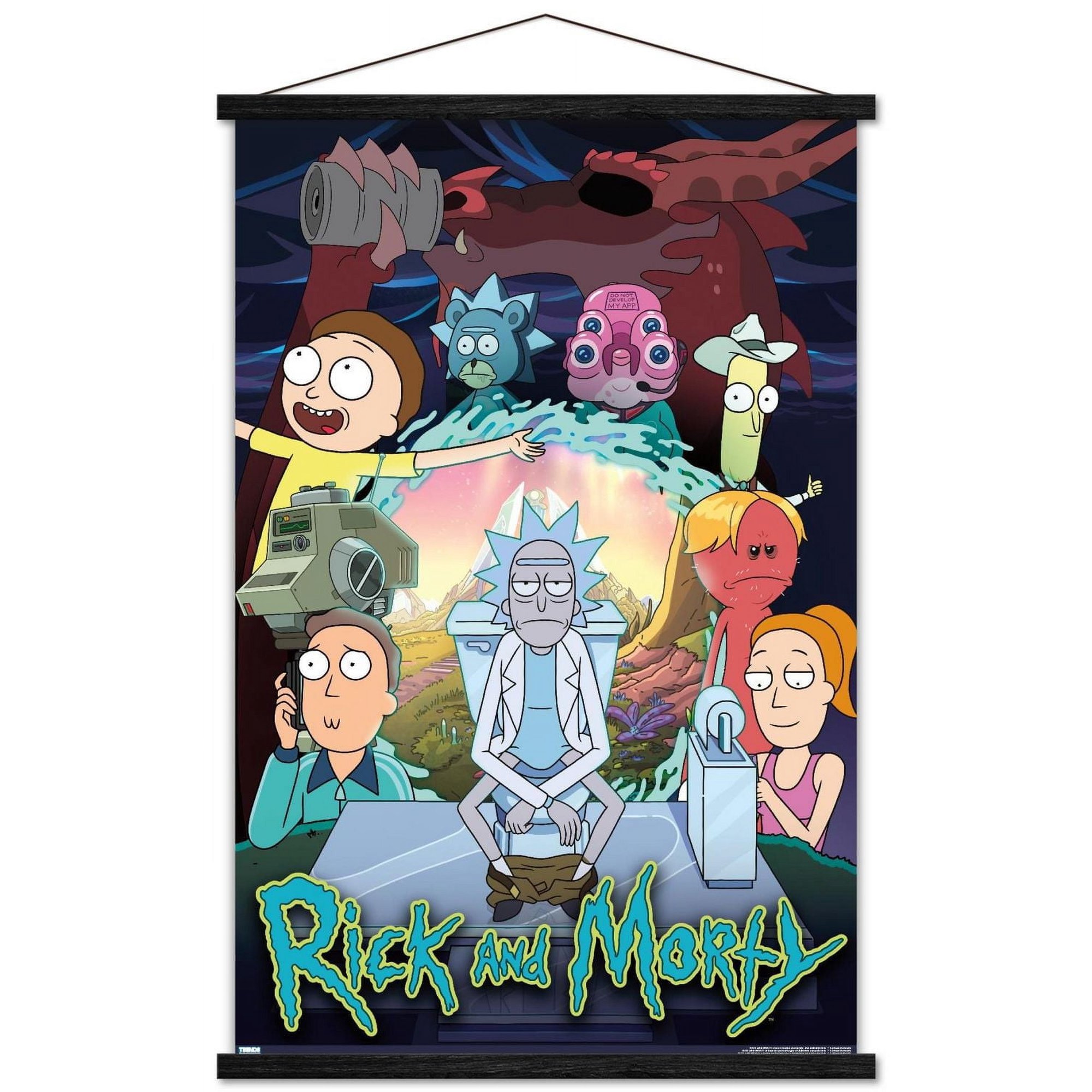 Click here for Trends International Rick And Morty - Season 4 Gro... prices