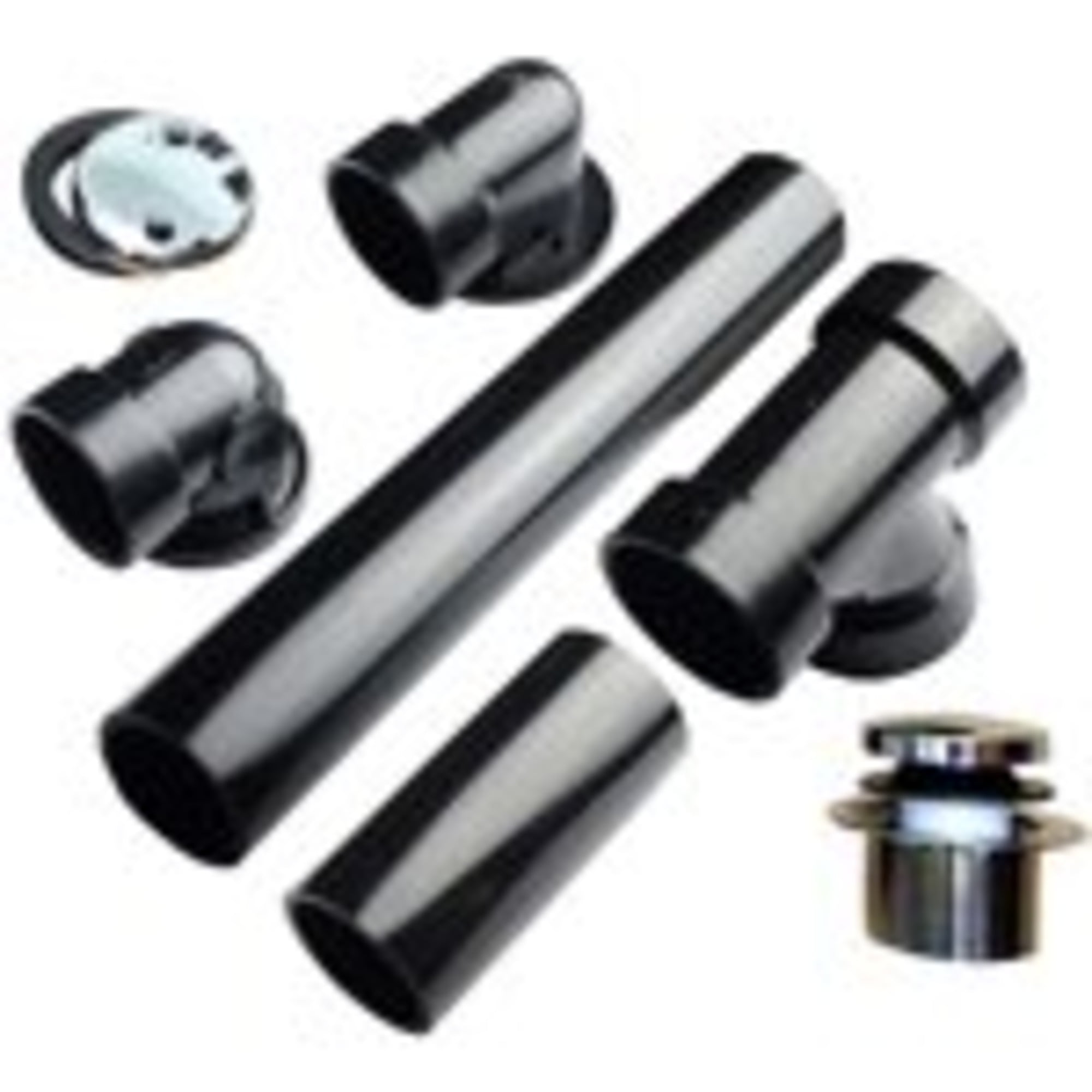 Avalon Waste & Overflow ABS Glue Type W/ Tip Toe Black Drainage Systems ...