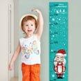 Christmas Height Measuring Tape Wall Sticker, Holiday Growth Chart ...