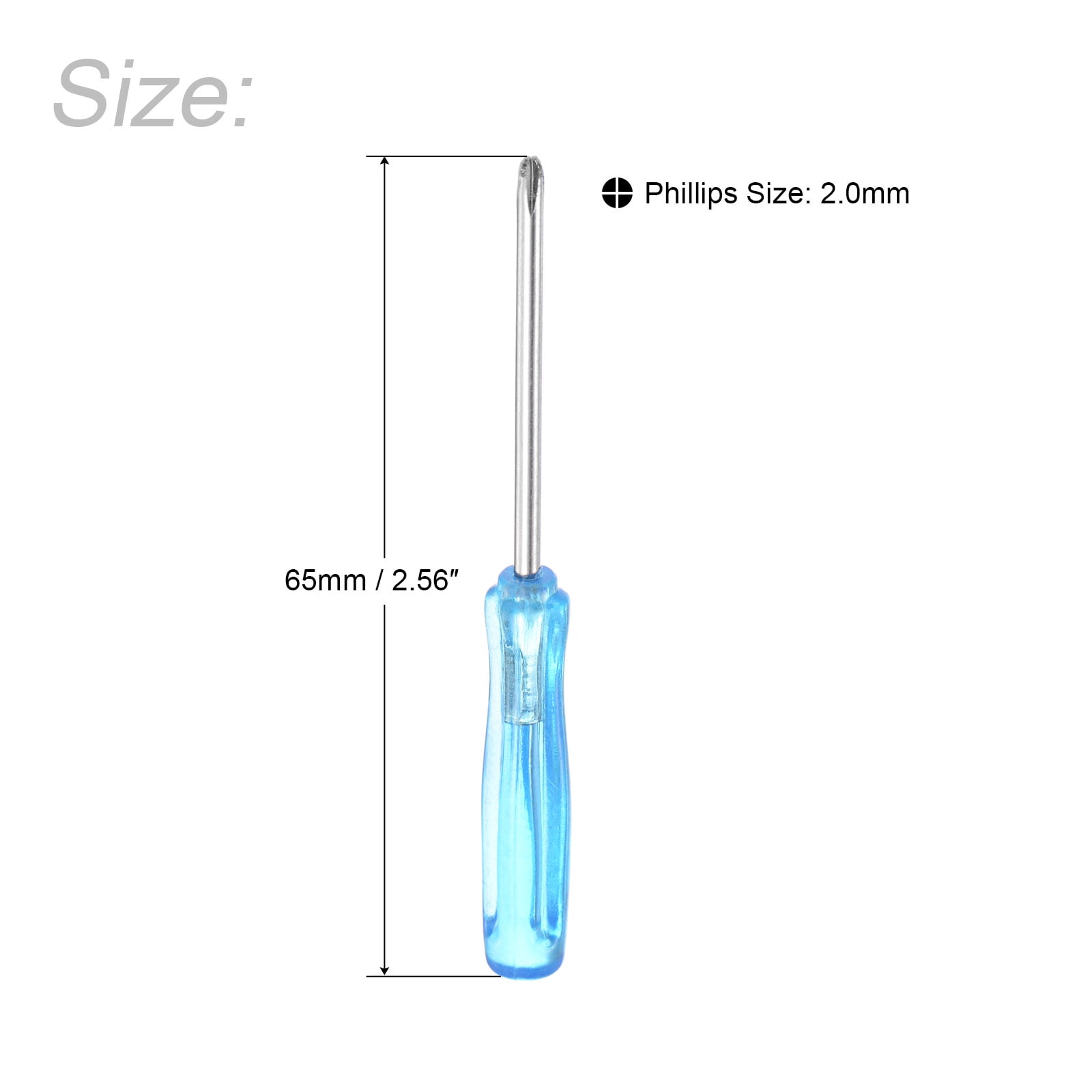 Screwdriver Sizes Dimensions