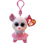 TY Beanie Boos - SUNSET the Unicorn (Glitter Eyes) (Plastic Key Clip ...