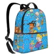 Cute Backpack Cartoon Lightweight Durable Laptop Schoolbag, Printed ...