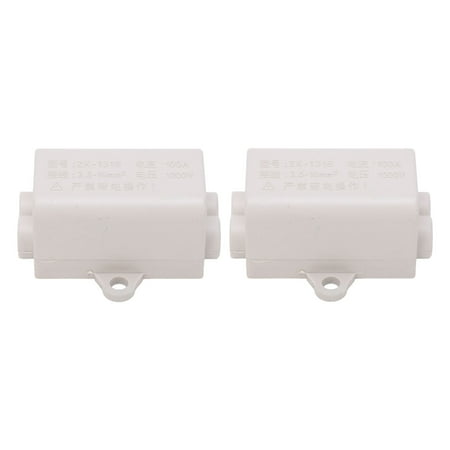 Two In Two Out Quick Wiring Terminal, Flame Retardant 2 Pcs 100A 1000V ...