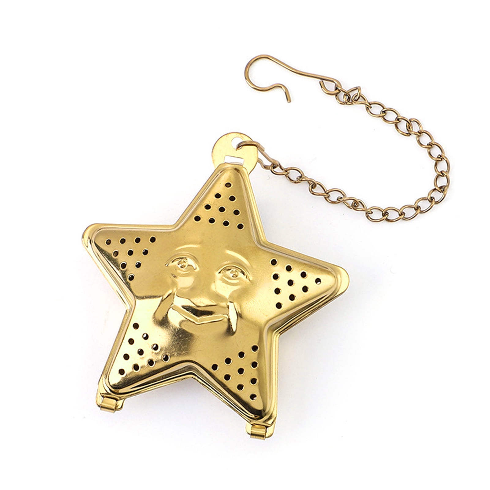 Food Grade 304 Stainless Steel Mesh Tea Star Shape Tea Infuser Strainer ...