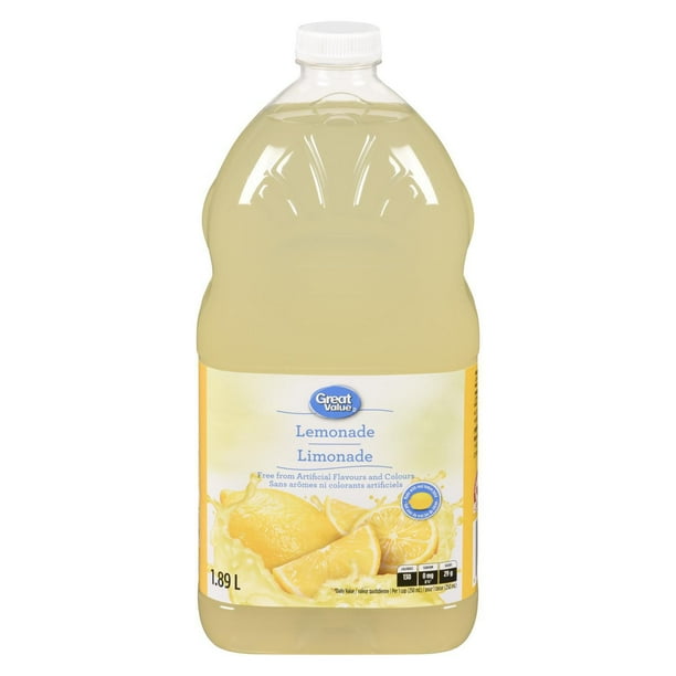 Great Value Lemonade, 1.89L - Walmart.ca