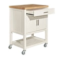 Powell Conrad Kitchen Cart, Multiple Finishes - Walmart.com