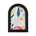 (3 pack) DesignOvation 4x6 Arch Black Decorative Tabletop Picture Frame ...