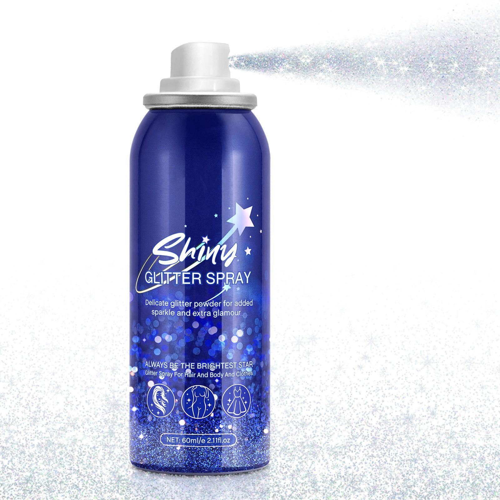 Spray de brillo corporal brillante, spray de brillo para el cabello de ...