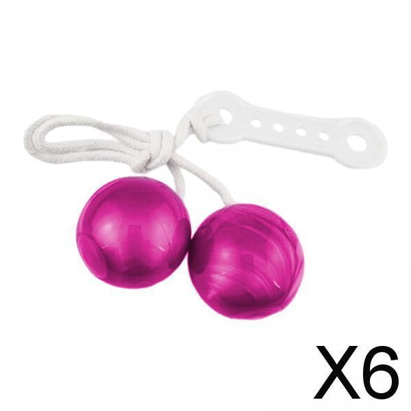 6xNovelty Clackers Balls On A String Habilidades Motoras Finas Para ...