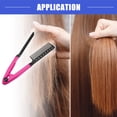 Vocoste Hair Straightening Comb Heat Resistance Home Straightener ...