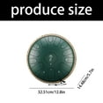 Tongue Drum 13 Inches 15 Notes, Hand Pan Drums for Adults 440hz, C ...