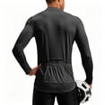 Mens Cycling Jersey Long Sleeve Cycling Shirt Breathable Quick Dry Bike ...