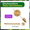 1pcs Copper Antenna Coil Plants Support Stakes, Training Plants Pile ...