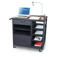 Marvel Vizion Presenter Mobile Presentation Cart with Four Side Shelves ...