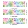 3 pcs Romantic Soft Blossoms Cake Strips Edible birthday cake strips ...