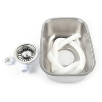 304 Stainless Steel Hand Wash Basin Kitchen Sink For RV Caravan Camper ...
