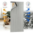 Miumaeov Thermal Insulated Door Curtain Winter Doorway Cover Screen ...
