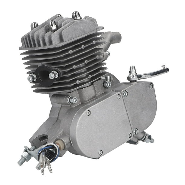 Bike Cylinder Engine Motor,2 Stroke 80CC Motorized Stroke Pull Start ...