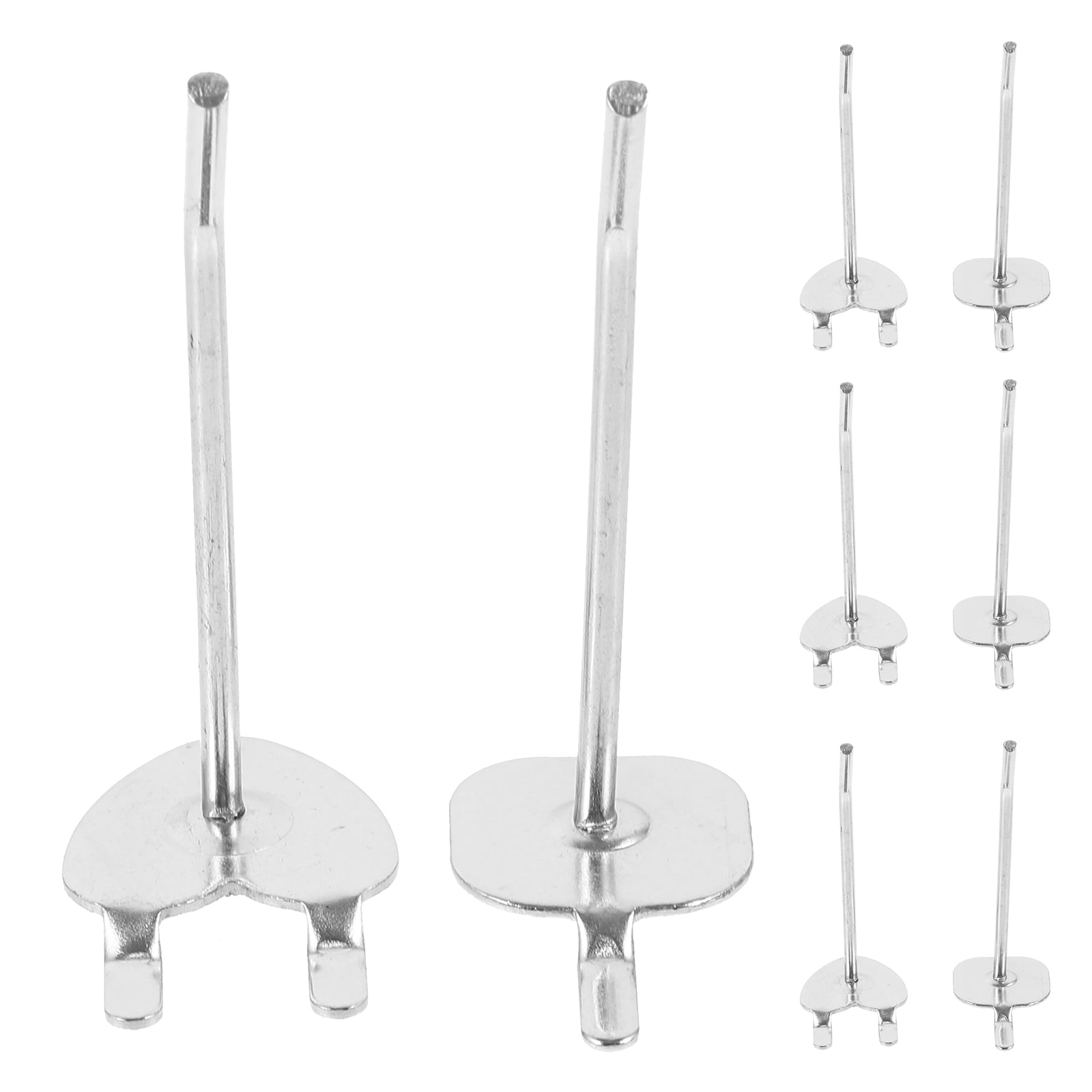 Click here for Raindrops Silver Metal Pegboard Hooks For Hanging... prices