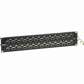 Black Box JPM385A Rackmount Fiber Panel 1U Loaded with Single-Mode ...