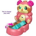 Polly Pocket Flip & Find Panda Compact, Micro Doll, Pet & Accessories ...